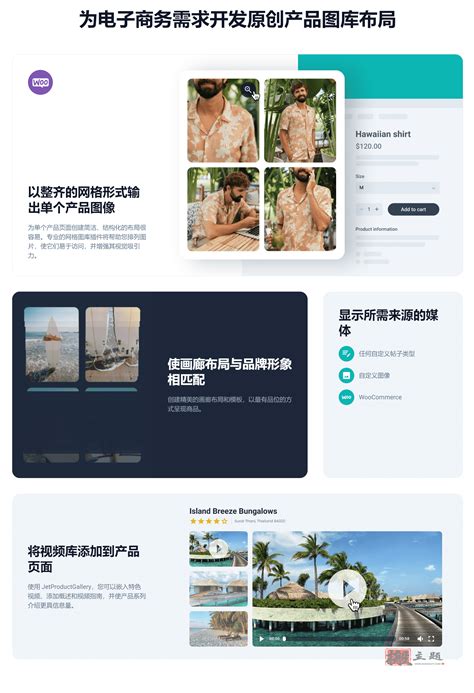 Jetproductgallery汉化中文版 Elementor及woocommerce产品图片视频库插件介绍 搬主题