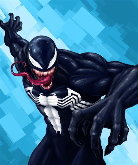 Artstation Venom Comic Book Fan Art