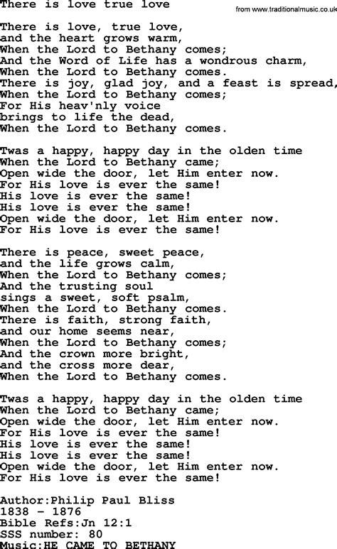 Sacred Songs And Solos Completewords Version Song There Is Love