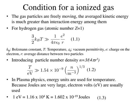 PPT Plasma Astrophysics Chapter 1 Basic Concepts Of Plasma PowerPoint Presentation ID 5943593