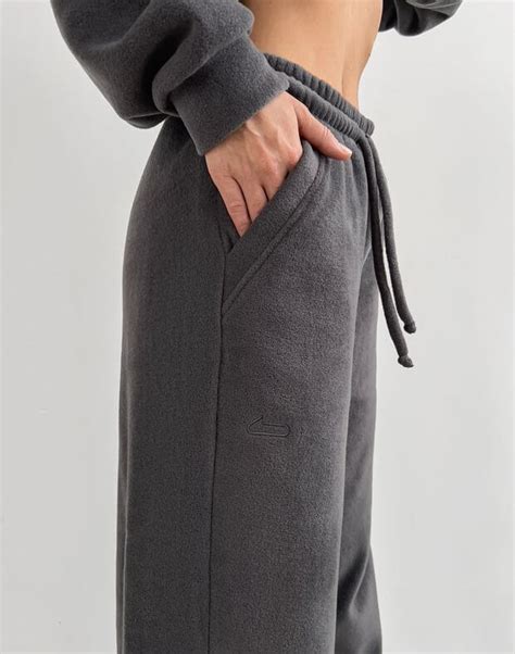 Джогери класичні жіночі флісові графіт купити в Києві Штани Спортивні штани в магазині Rikky