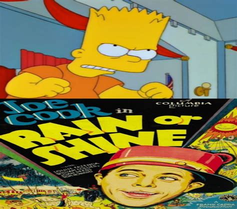 Bart Simpson Hates Rain Or Shine By Perro2017 On Deviantart