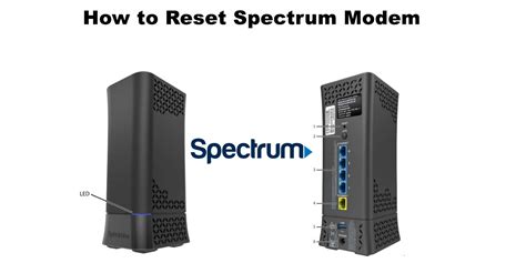 How To Reset Spectrum Modem RouterCtrl