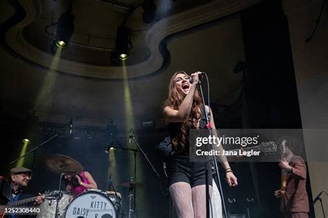 Daisy Durham And Kitty Durham Of Kitty Daisy And Lewis Perform Live On