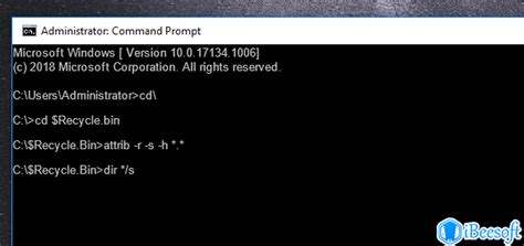 How To Recover Deleted Files Using Command Promptcmd