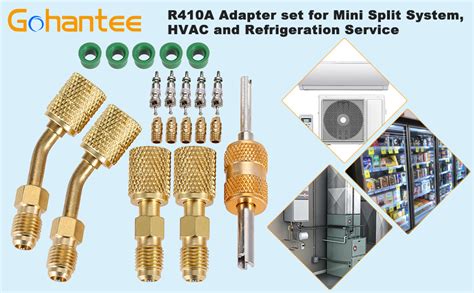 R410a Adapter For Mini Split System Charging Vacuum Port