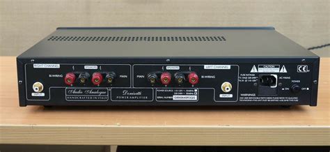 Audio Analogue Donizetti Audiocostruzioni Vendita Online Hi Fi