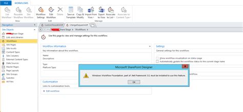 Workflow Migration Error Sharepoint Designer Error My Sharepoint