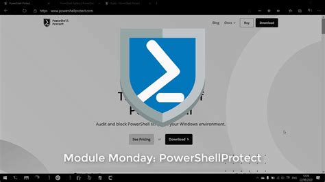 Module Monday Powershell Protect Youtube