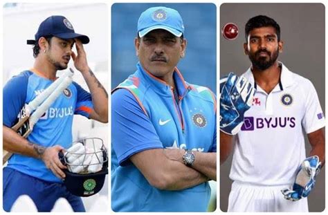 Wtc Final Ravi Shastri Picks Ks Bharat Over Ishan Kishan As Wicketkeeper Batter