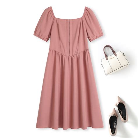 Plus Size Bodice Vintage Midi Dress Hello Curve