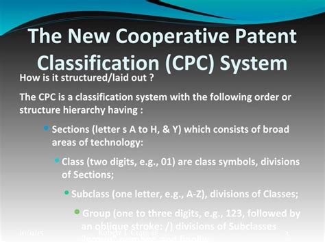 Cpc Classification Inventors Society Oct 3 2015 Odp Search Internet