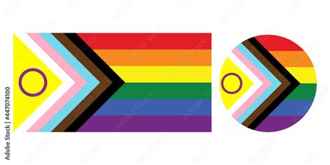New Progress Pride Flag The Progress Pride Flag Is Getting An Intersex My Xxx Hot Girl