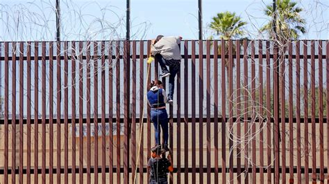 Why Biden Claims He Has No Choice But To Build More Of Trumps Border Wall Abc News