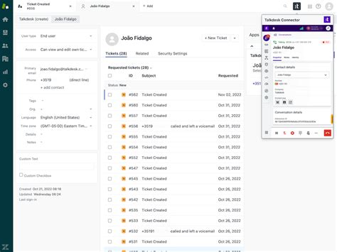 talkdesk connector app integration with zendesk support
