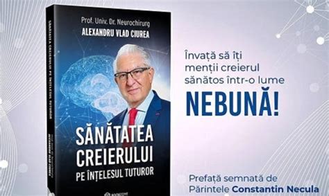 Cartea Zilei La Timișoara Sănătatea Creierului Autor Prof Dr