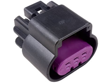 Aptiv Delphi 3 Way Black Gt 150 Sealed Female Connector Efi Connection Llc