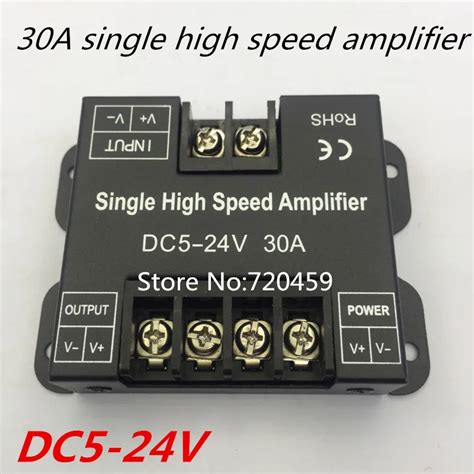 DC V A Single High Speed Amplifier LED Amplifier Data Signal Repeater Power Amplifier For