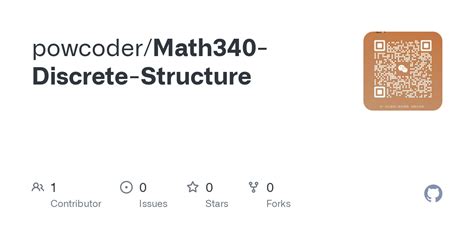 github powcoder math340 discrete structure