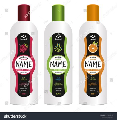 Cosmetic Package Template Design Attractive Packaging Vetor Stock