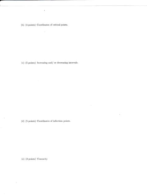 Solved 1 Sketch The Graph Of The Following Function List