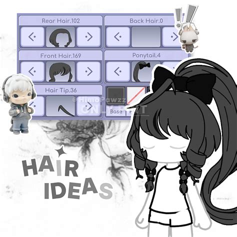 Gacha Life Hair Ideas Kostum Karakter Animasi Gadis Animasi