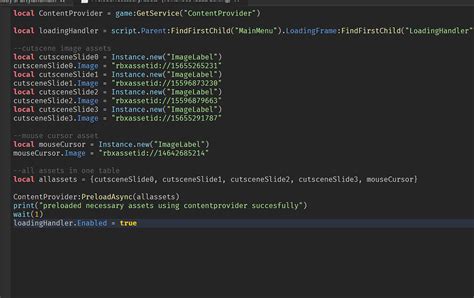 ContentProvider Not Preloading Images Scripting Support Developer Forum Roblox