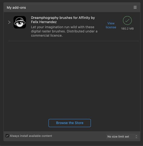 My Add Ons Not Appearing In The App Account Window Desktop Questions Macos And Windows