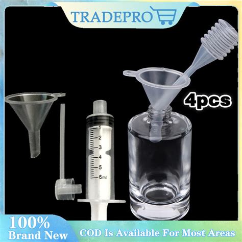 4pcs Perfume Dispenser Liquid Sample Dispensing Tool Perfume Extraction