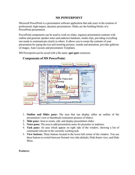 Microsoft Powerpoint Interfacepptx Desktop Publishing Computer Software And Applications
