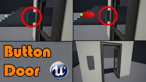 How To Open A Door Using A Button Unreal Engine Tutorial YouTube