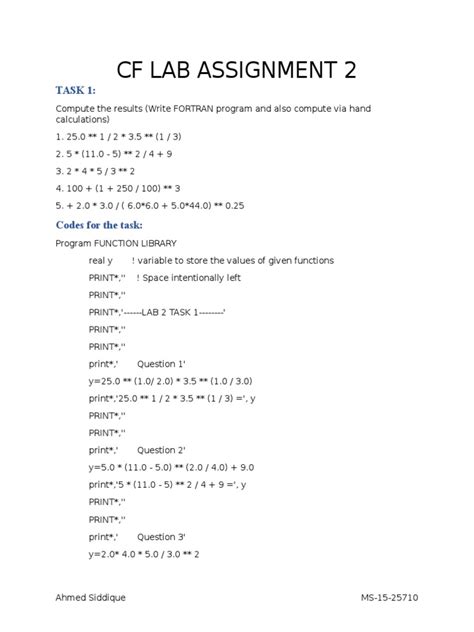 Fortran 77 Basics Trigonometric Functions Volume