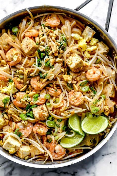 The Best Easy Pad Thai Foodiecrush Com