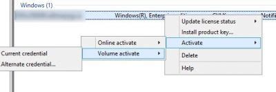 Windows KMS Activation And Management Using Volume Activation Management Tool System Center