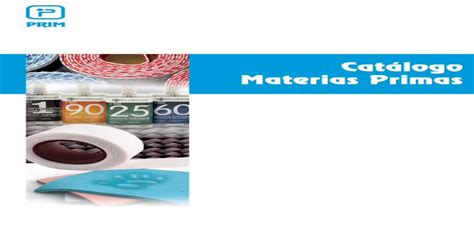 Materias Primas Prim Sa Prim · Materias Primas Materiales