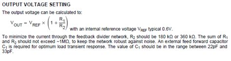 TPS Setting Of The Output Voltage Power Management Forum Power Management TI E E