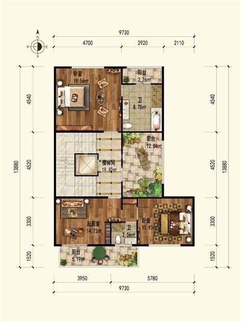 上海浦东新区张江汤臣湖庭花园独栋别墅4室3厅 上海豪宅分布楼盘 户型 价格 丽兹行官网