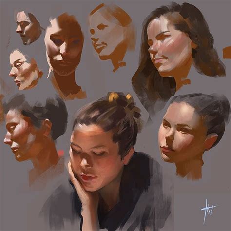 Pin By Rian Lourine On Art Digital Portrait Art Art Reference Poses