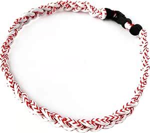 Drip Baseball Necklace Rope Braided Necklace Player Gameday Necklace Clothing