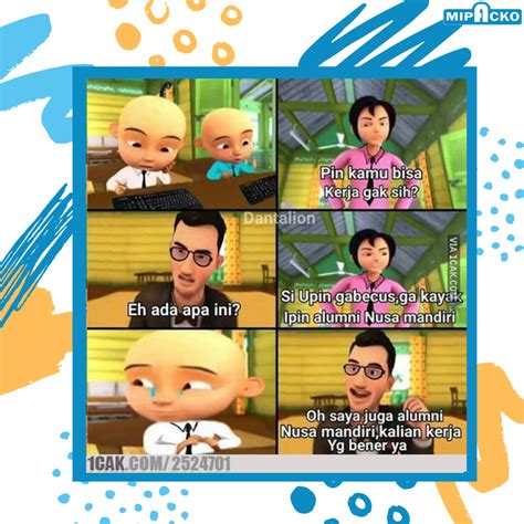 Mipacko Microfiber Asli Komik Upin Ipin Dan Kak Ros