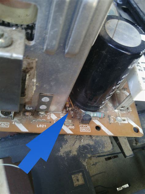 Panasonic TV Horizontal Output Transistor Blows Off Frequently