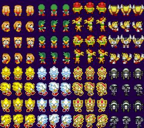 Sonic RPG Maker 2000 And 2003 Charset Sprites 11 By Ocamaru On DeviantArt