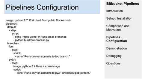 Bitbucket Pipelines Ppt