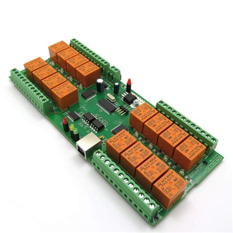 USB 16 Channel Relay Module RS232 Controlled