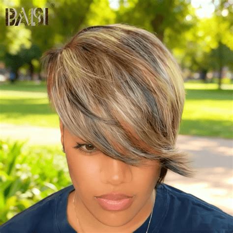 Pixie Cut Wigtopper Baisi Hair