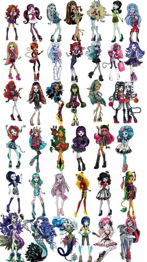 Monster High Characters Monster High Characters Monster High