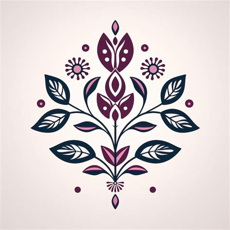 Premium Ai Image Abstract Ornamental Design