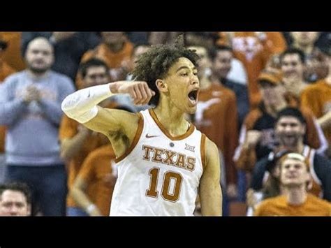 Texas Pfc Jaxson Hayes 2018 19 Highlights Youtube