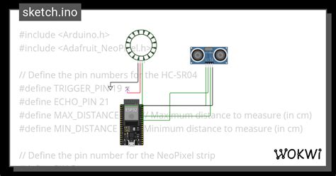 neopixels park monitor wokwi esp32 stm32 arduino simulator