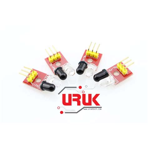 4 Channel Infrared Tracking Sensor Module IR Line Tracker UrukTech